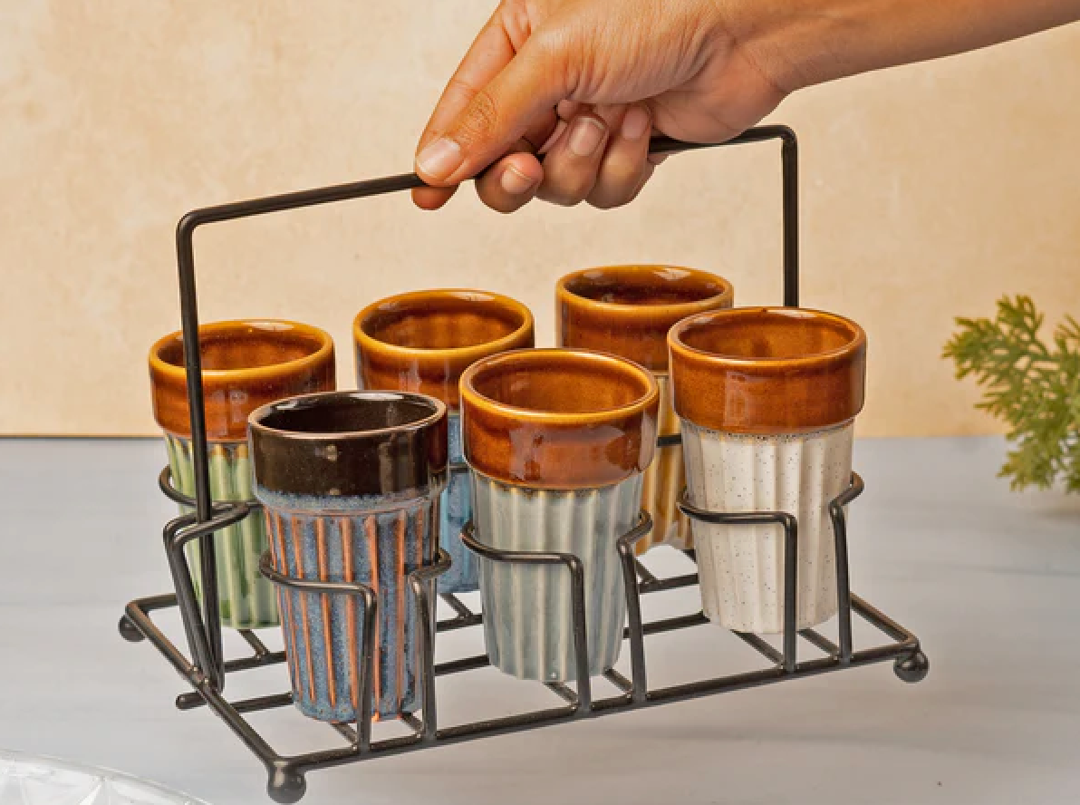 Revamping Indian Traditions: Modern Takes on Classic Cutting Chai Glas ...